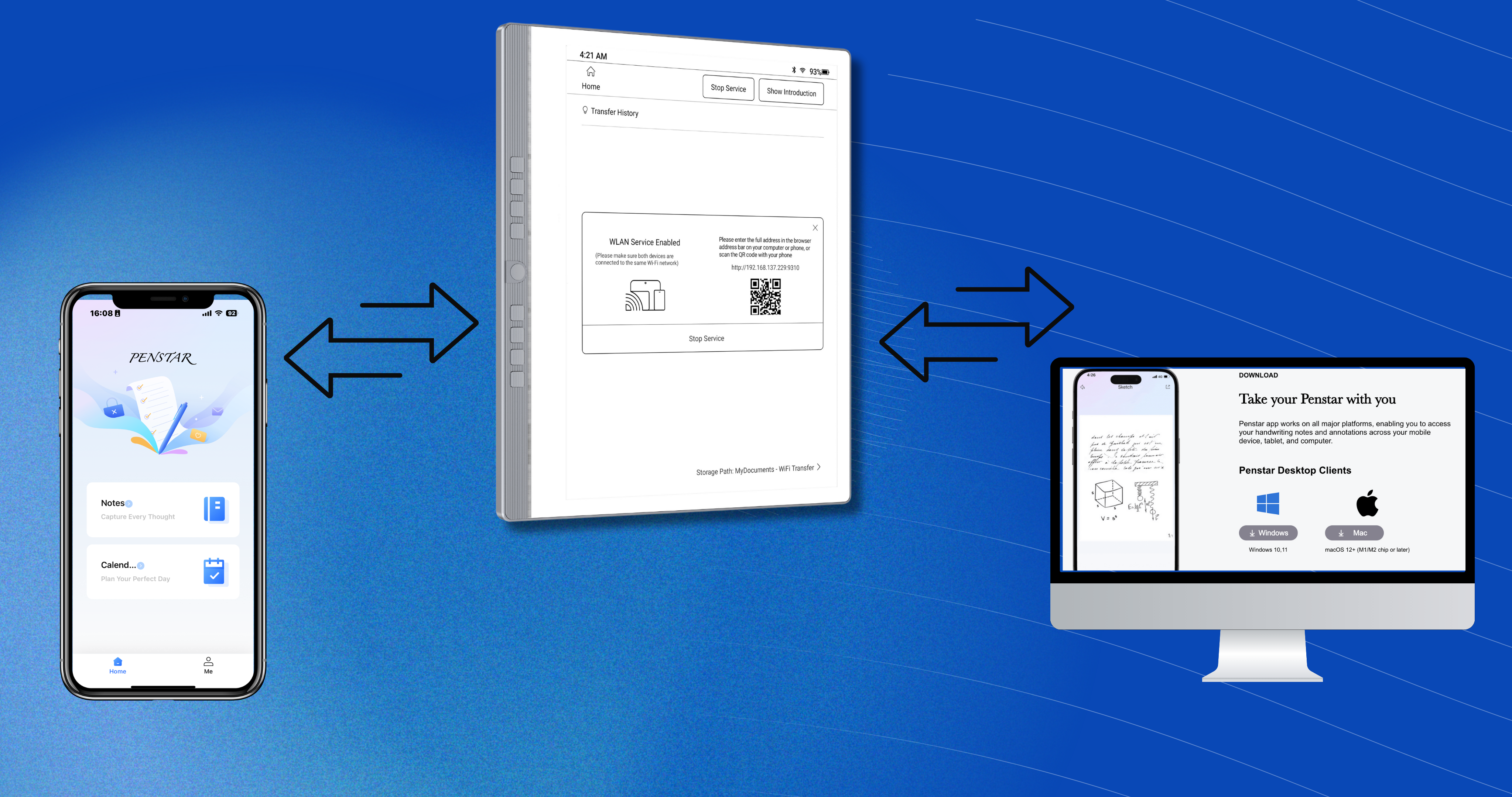 How to Transfer Files to and from Your Penstar eNote