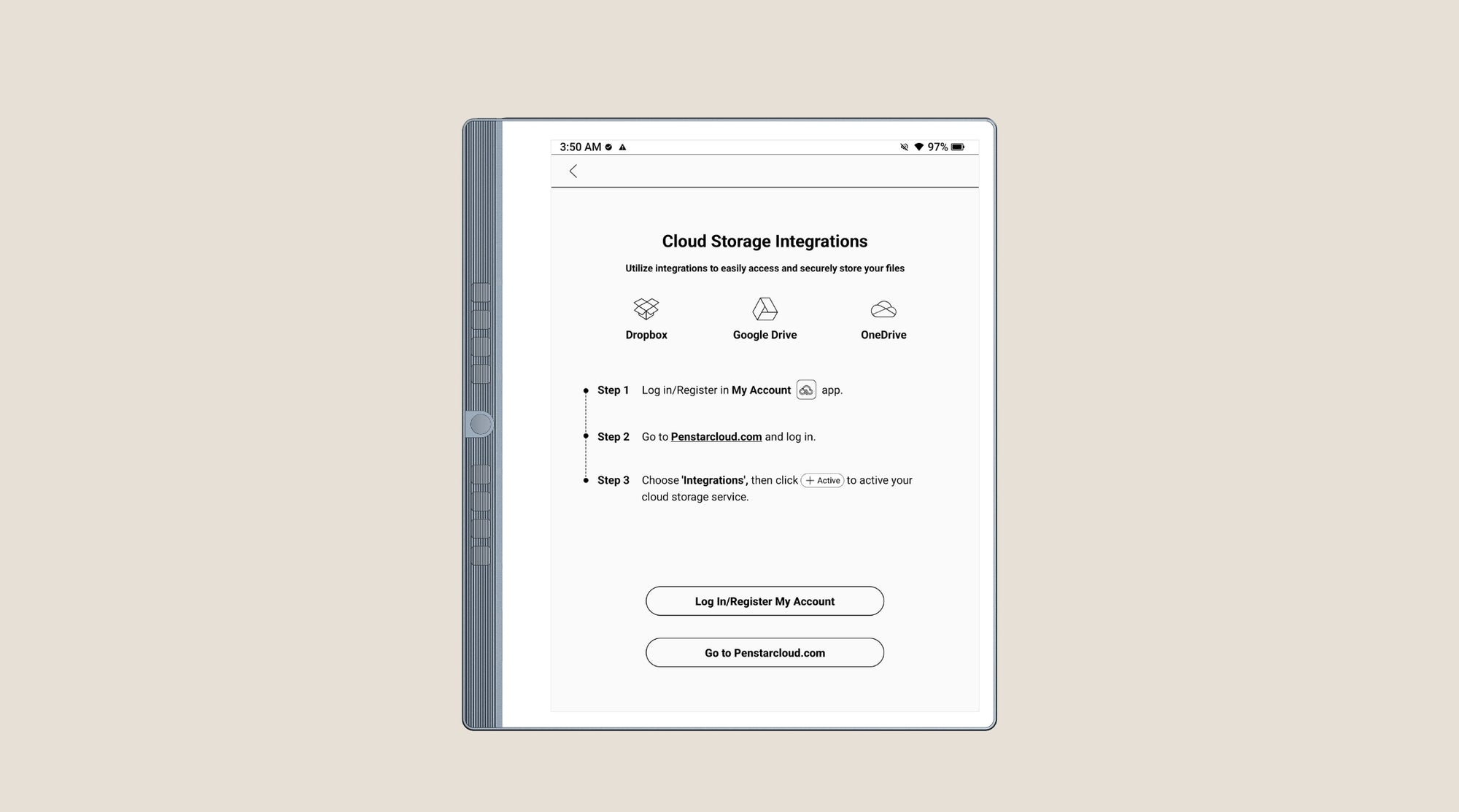 Penstar | eNote 2 Paper Tablet Designed for Focused Writing
