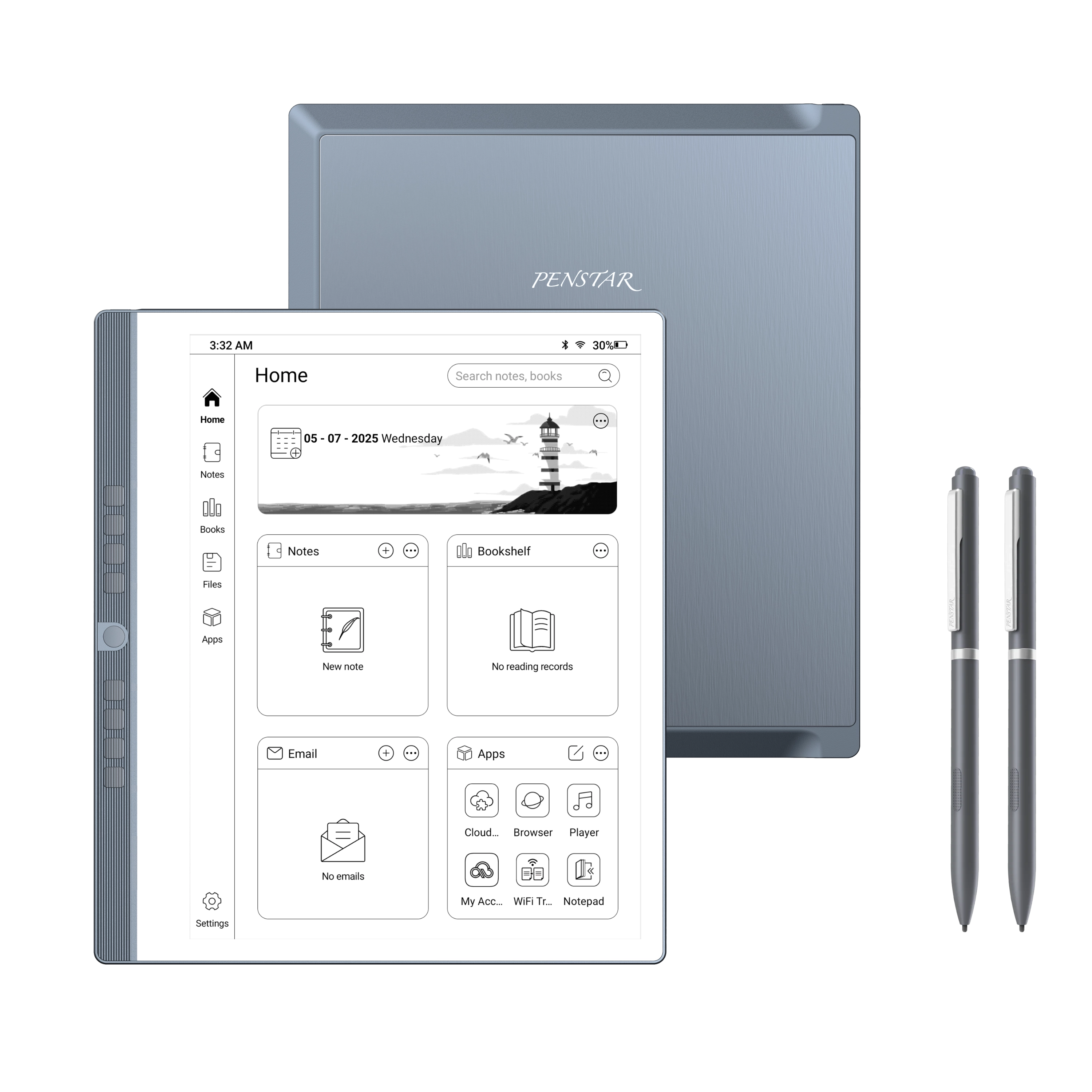 Penstar | eNote 2 Paper Tablet Designed for Focused Writing